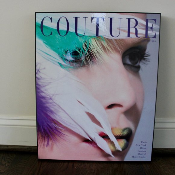 Wall Decor | 4 Vintage Couture Magazine Cover Wall Hangings | Poshmark